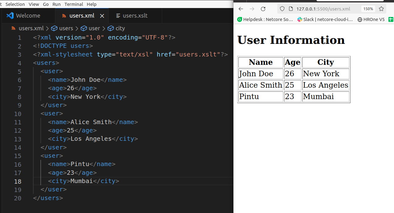 XML